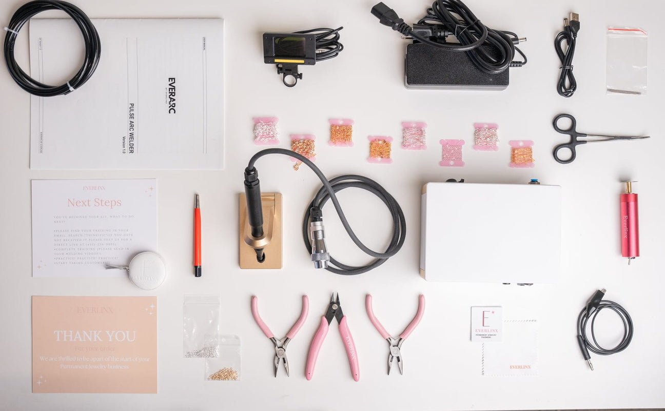 Permanent Jewelry Starter Kit With EVERARC + EVERSHIELD (Training Incl ...